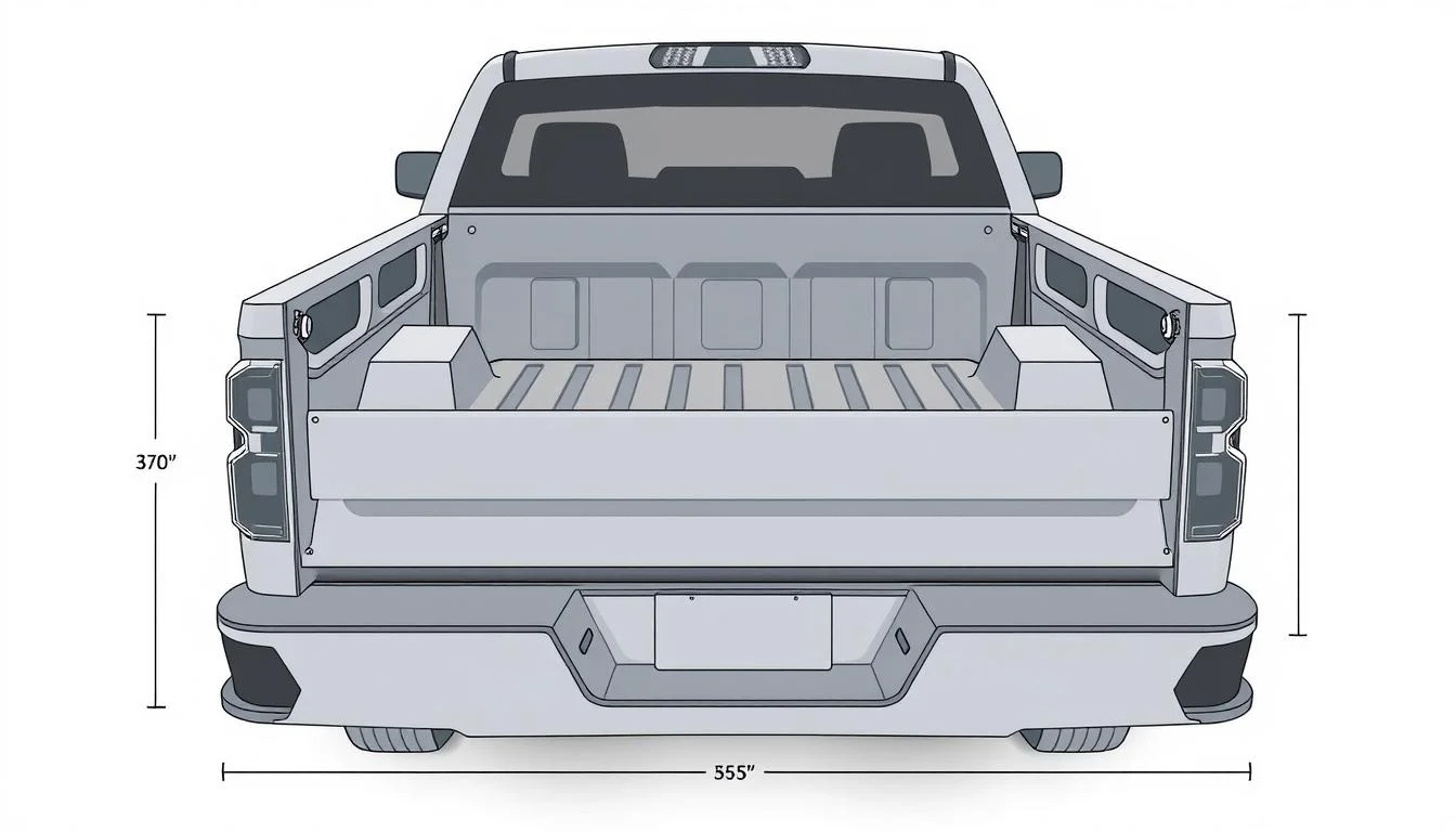 Chevy Silverado Bed Size Chart & Dimensions