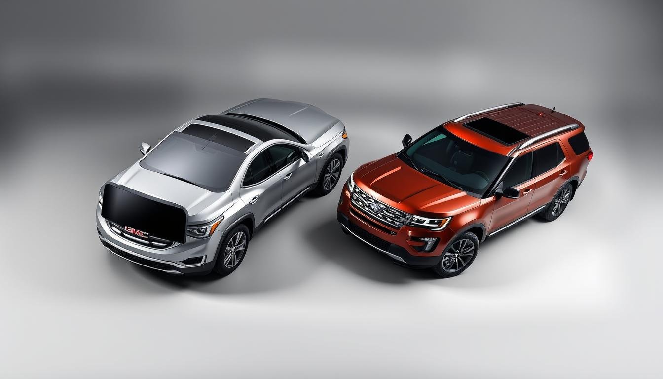 GMC Acadia vs Ford Explorer: SUV Face-Off