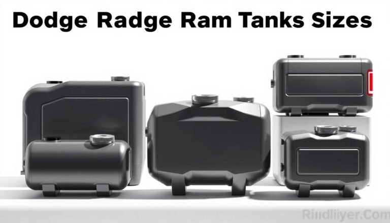 Dodge Ram Gas Tank Size Guide Capacities & Specs
