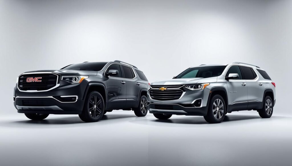 GMC Acadia vs Chevy Traverse: SUV Face-Off