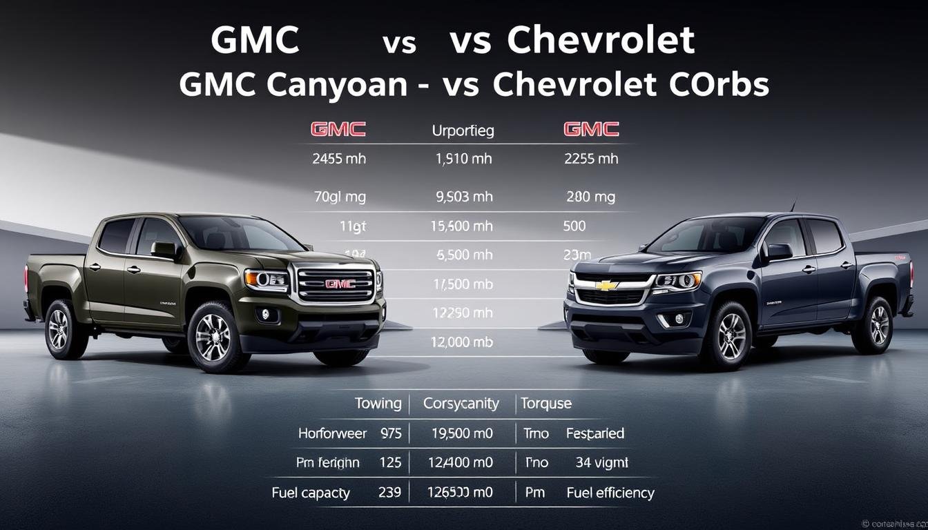 GMC Canyon vs Chevrolet Colorado Specs Better 7 Comparison