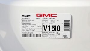 GMC Window Sticker by VIN Lookup Tool