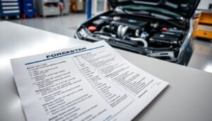 Subaru Forester Maintenance Schedule Guide