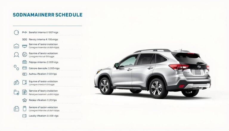Subaru Forester Maintenance Schedule Guide