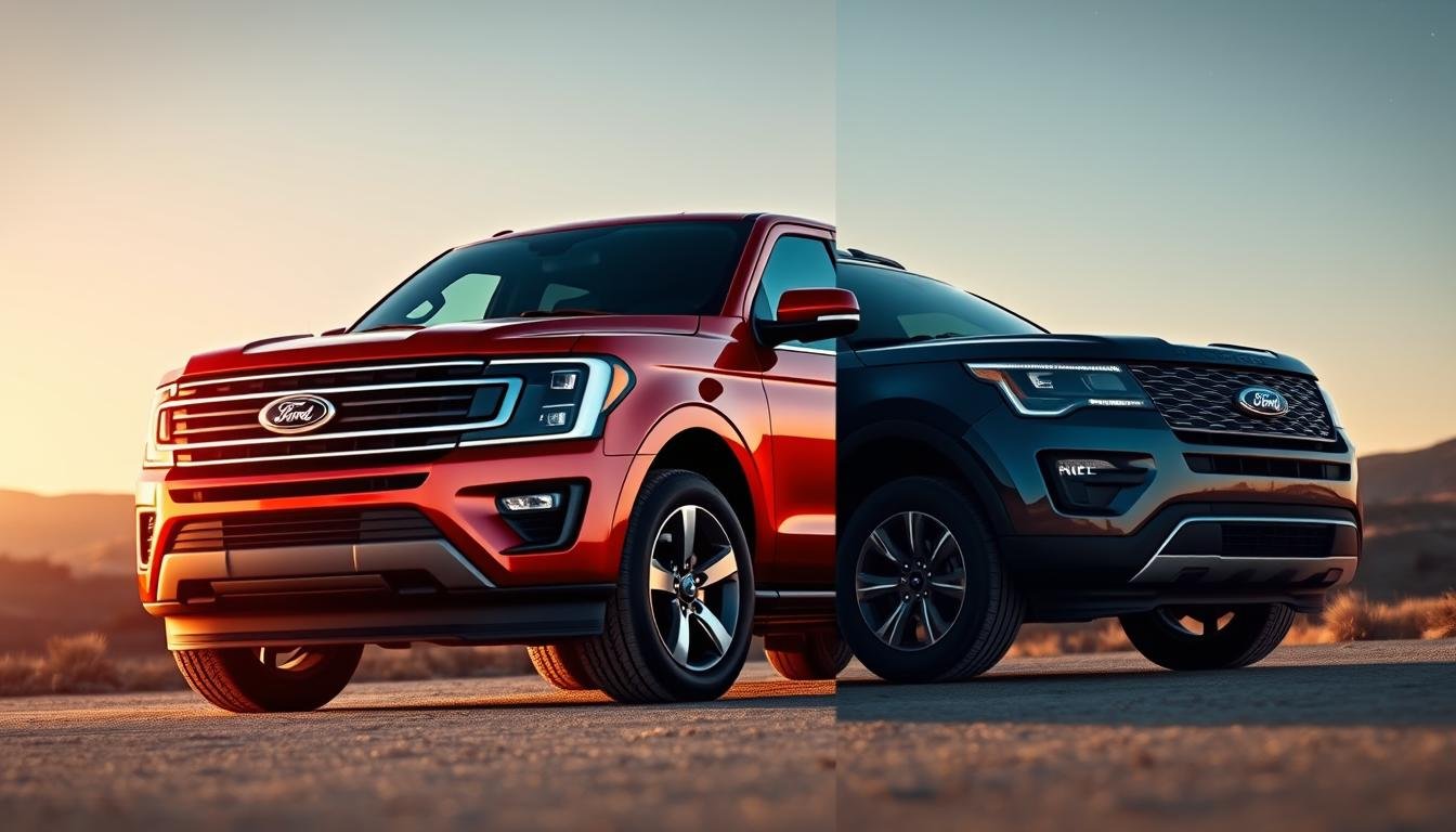 Ford Expedition vs Ford Explorer Specs Comparison