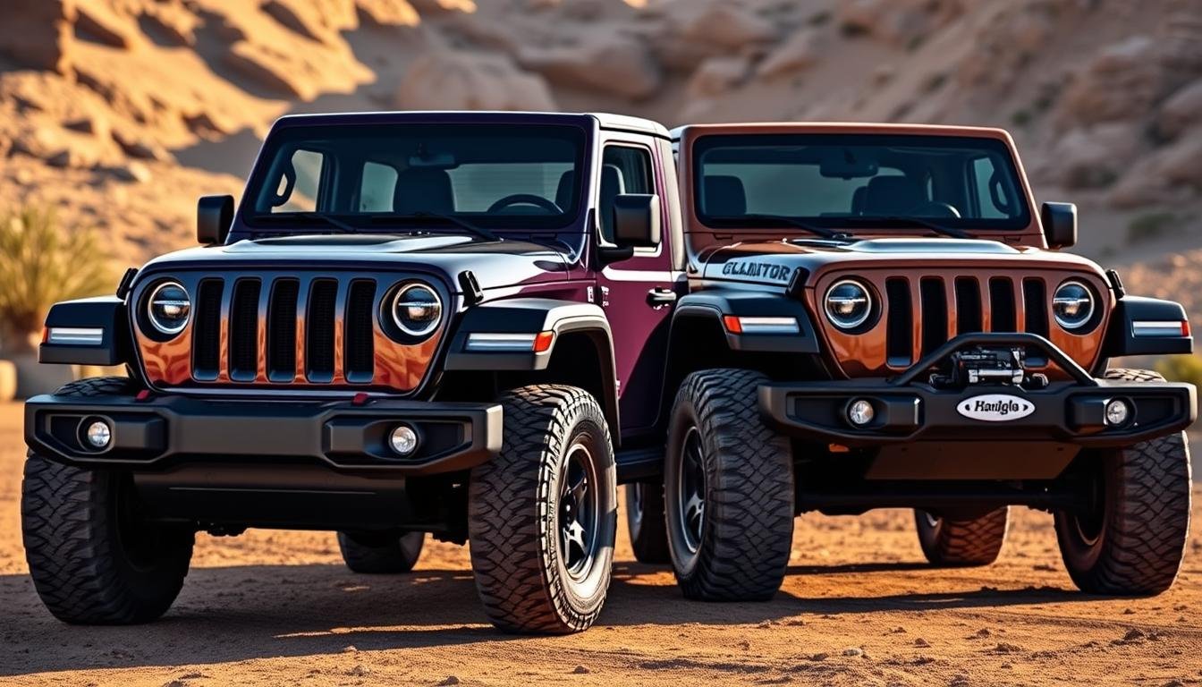 Jeep Wrangler vs Gladiator: Off-Road Showdown