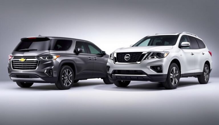 Chevy Traverse vs Nissan Pathfinder: Compare SUVs