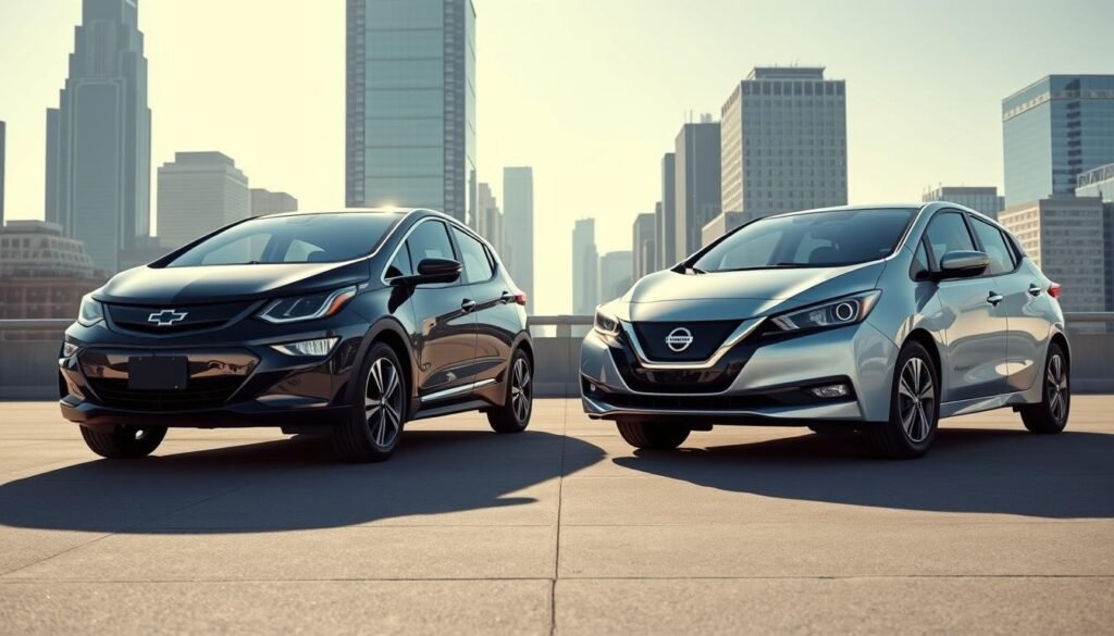 Chevy Bolt vs Nissan Leaf: EV Showdown 2023
