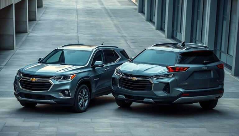 Chevy Trailblazer vs Blazer Size Comparison