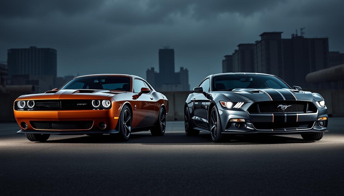 Dodge Challenger vs Ford Mustang: Muscle Showdown