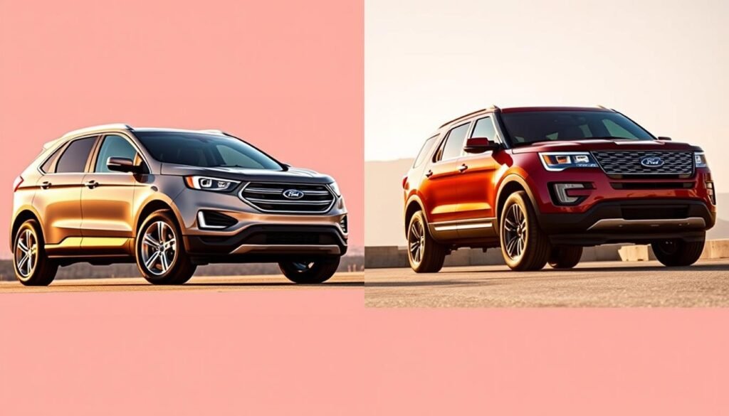 What's Best Ford Edge vs Explorer? Better 7 SUV Comparison
