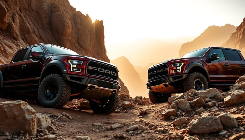 Ford Raptor vs Raptor R: Off-Road Showdown