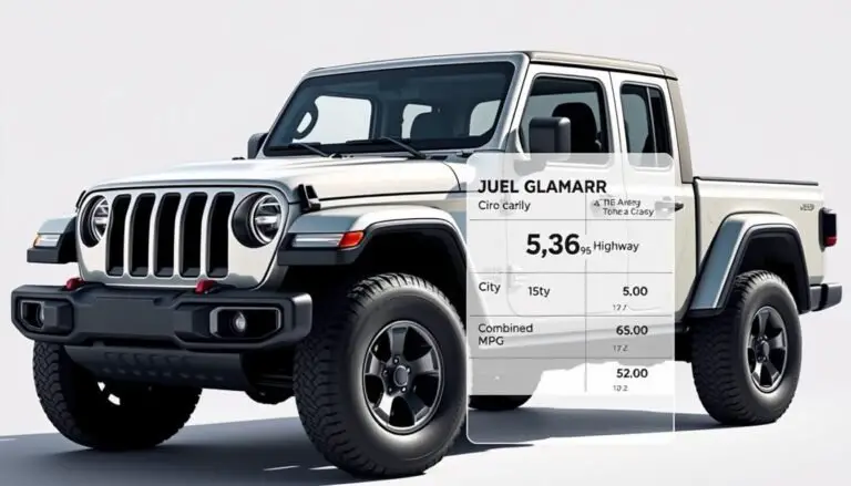 Jeep Gladiator Miles Per Gallon Efficiency - Real-World Figures