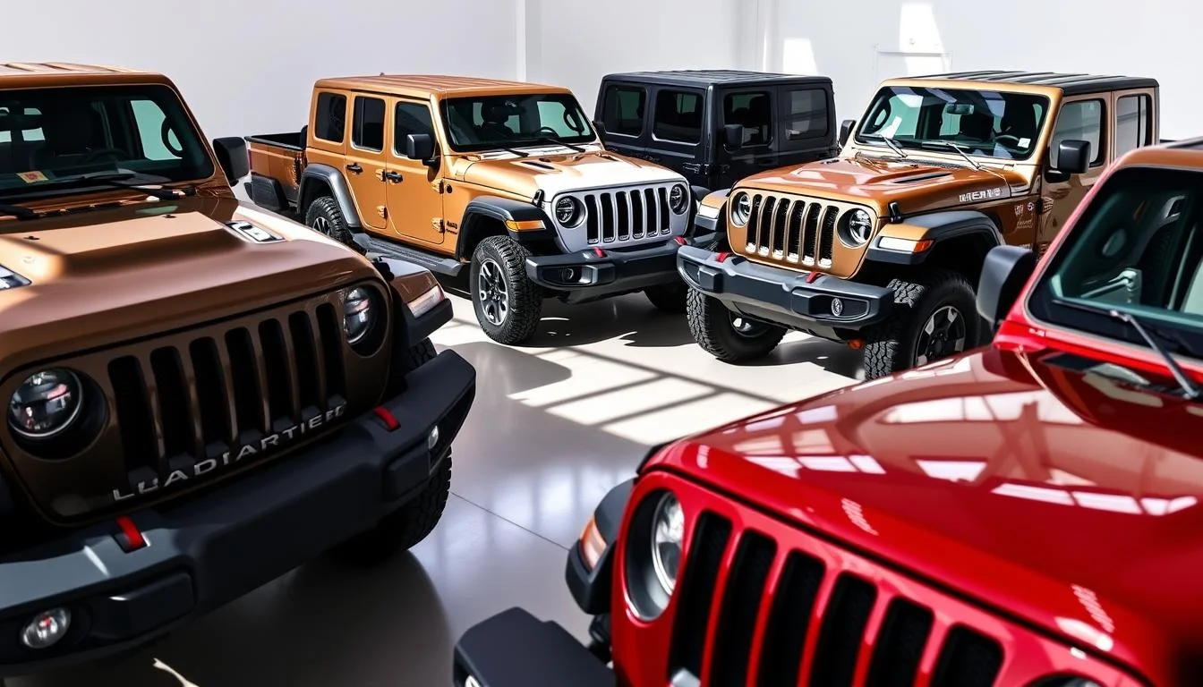 Jeep Gladiator Trim Levels: Compare & Choose