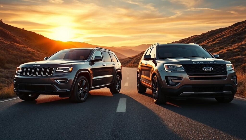 Jeep Grand Cherokee vs Ford Explorer: SUV Showdown