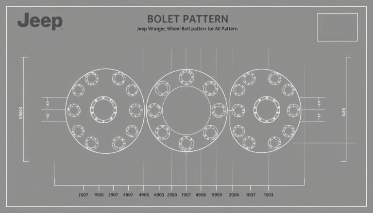 Jeep Wrangler Bolt Pattern Guide & Specs