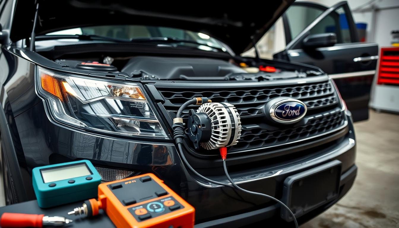 Resolve Check Charging System Ford Explorer: Issue