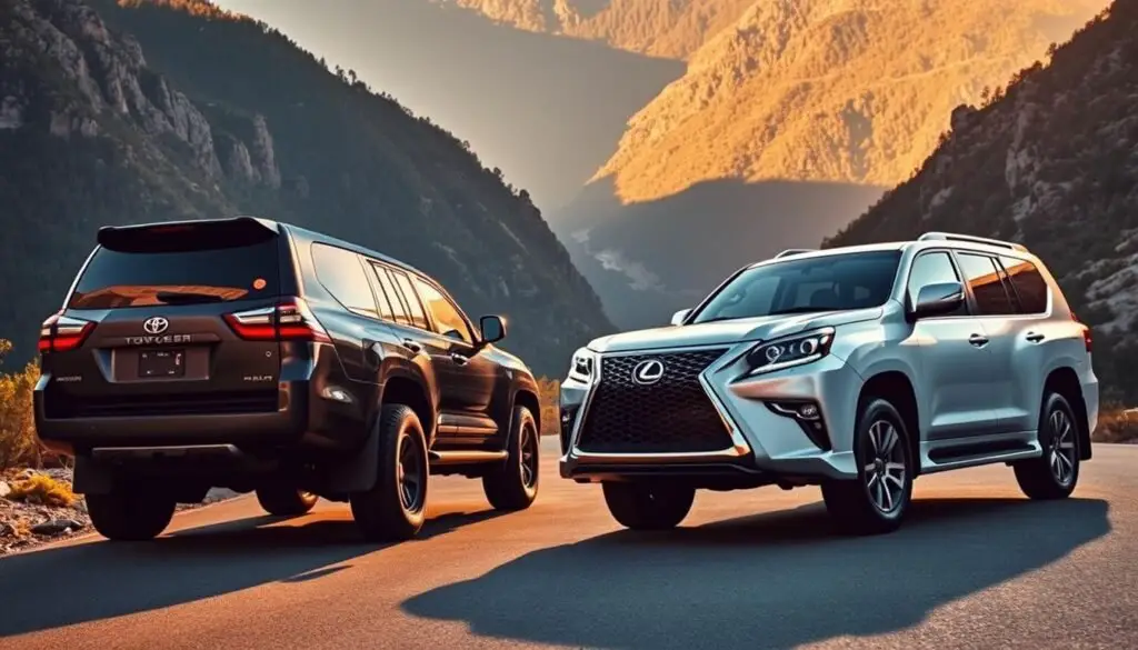Toyota Land Cruiser vs Lexus GX: Compare SUVs